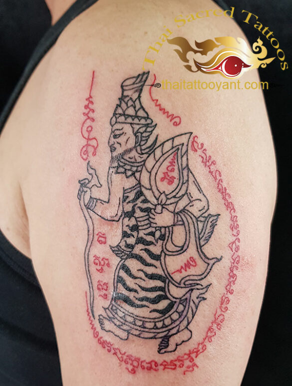 Ajarn Sak Master of Sak Yant Thai Tattoo