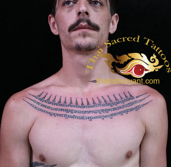 Ajarn Sak Master of Sak Yant Thai Tattoo
