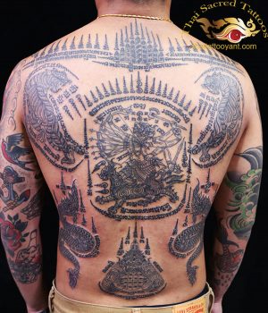 Ajarn Sak Master of Sak Yant Thai Tattoo