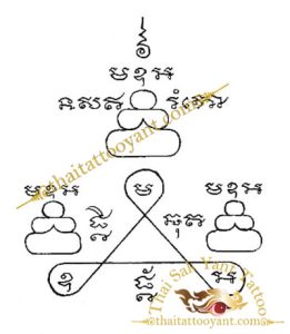 Sak Yant Tattoo Designs - Thai Tattoo Sak Yant Hand Poke Tattoo Bangkok