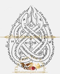 Sak Yant Designs - Thai Tattoo Sak Yant Hand Poke Tattoo Bangkok