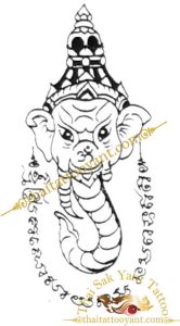 Sak Yant Designs - Thai Tattoo Sak Yant Hand Poke Tattoo Bangkok