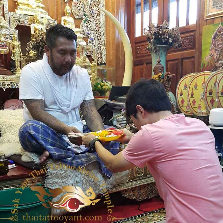 Grand Master Ajarn Ohr Shrine of Thai Tattoo Sak Yant V.I.P. Visit